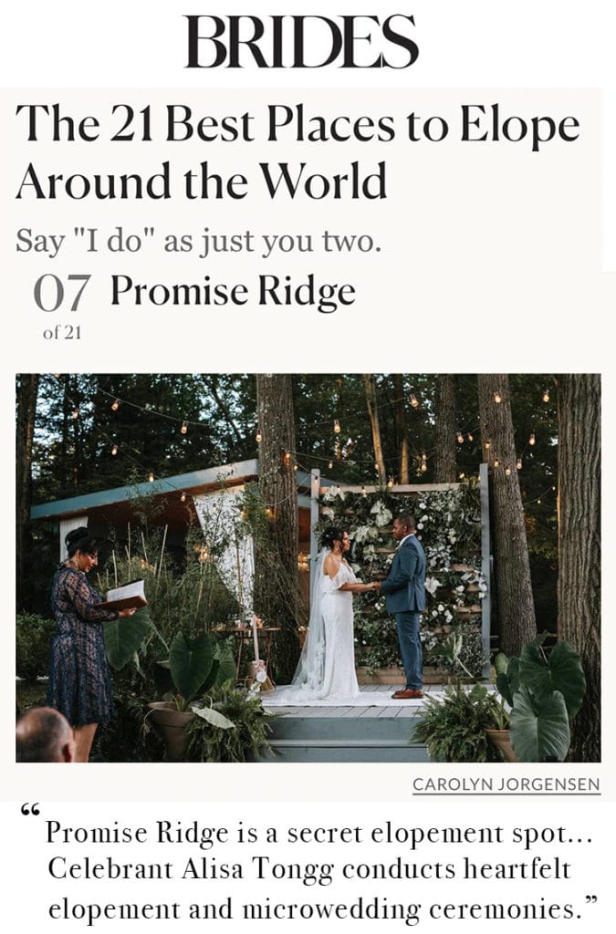 Elope - Alisa Tongg, Celebrant